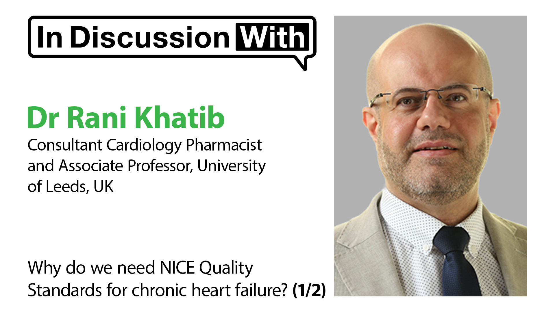 Why do we need NICE Quality Standards for chronic heart failure ...